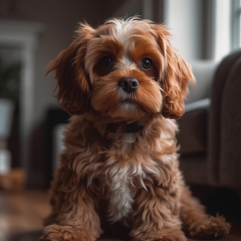 Cavapoo - Happy Paws Art